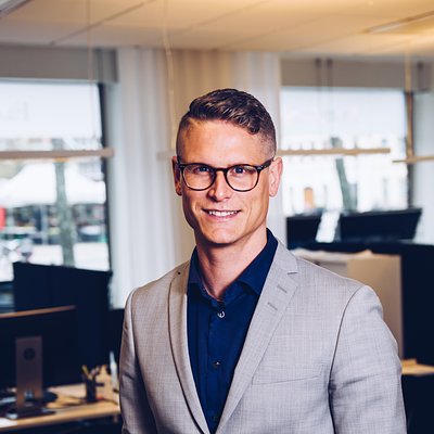 Fredrik Carlsson, mäklare i Halmstad med 6 omdömen — Hittamäklare